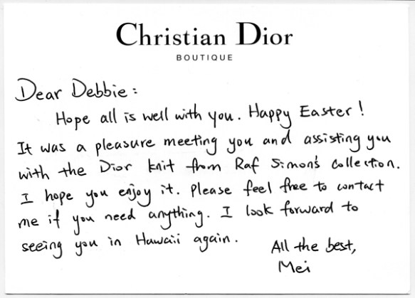 Debbie Dior | Flights of Fashion … and other passions